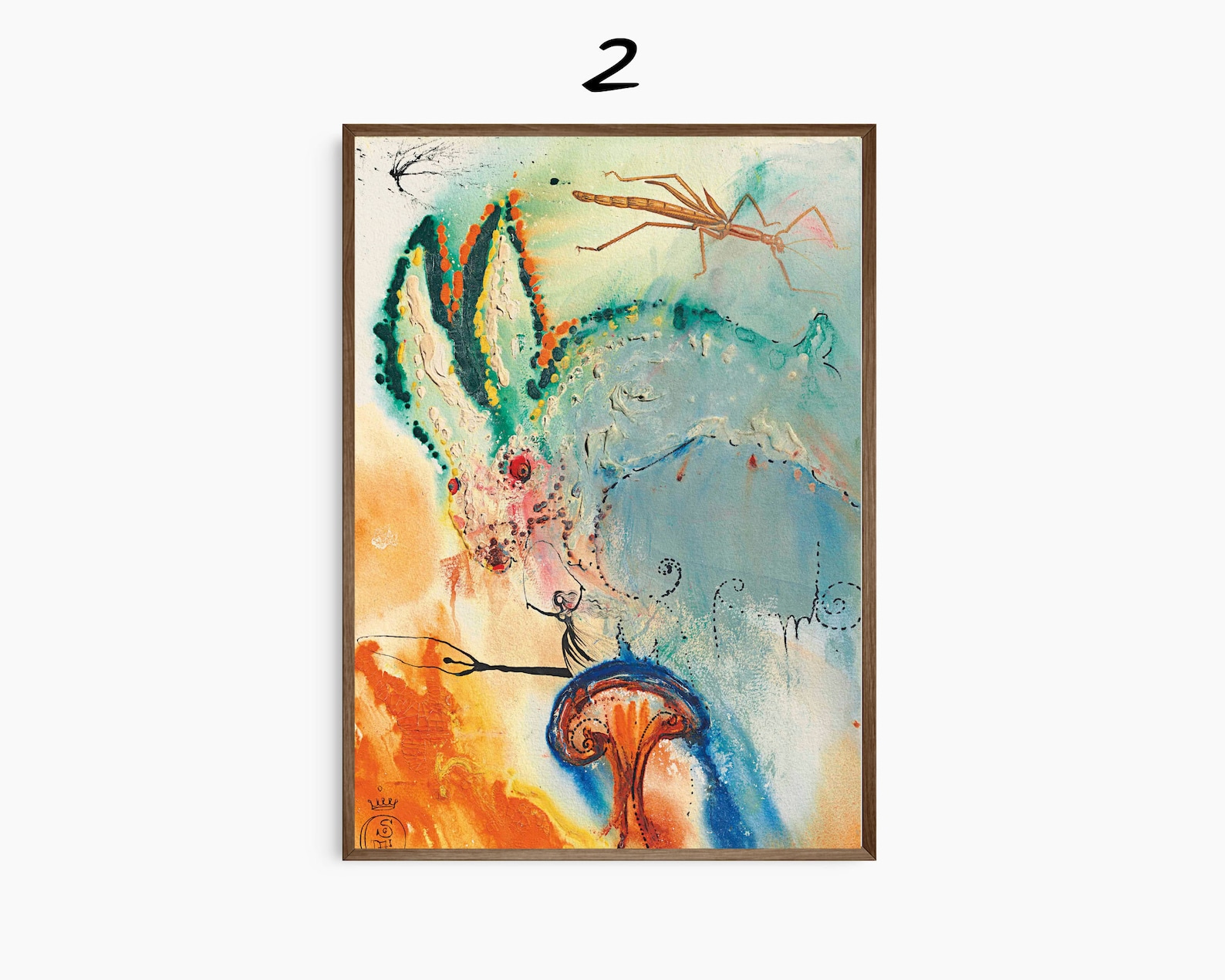 Salvador Dali Poster Sets Salvador Dali Exhibition Print | Etsy