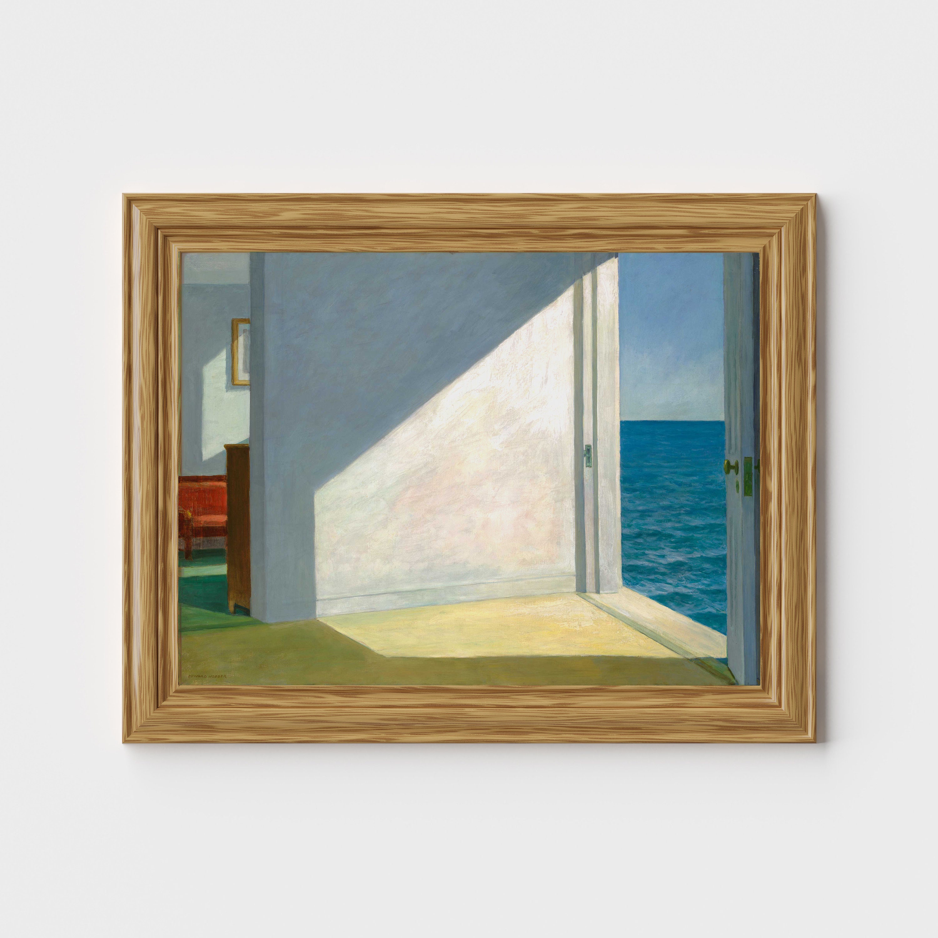Edward Hopper Zimmer am Meer 1951 Poster Edward Hopper - Etsy Schweiz