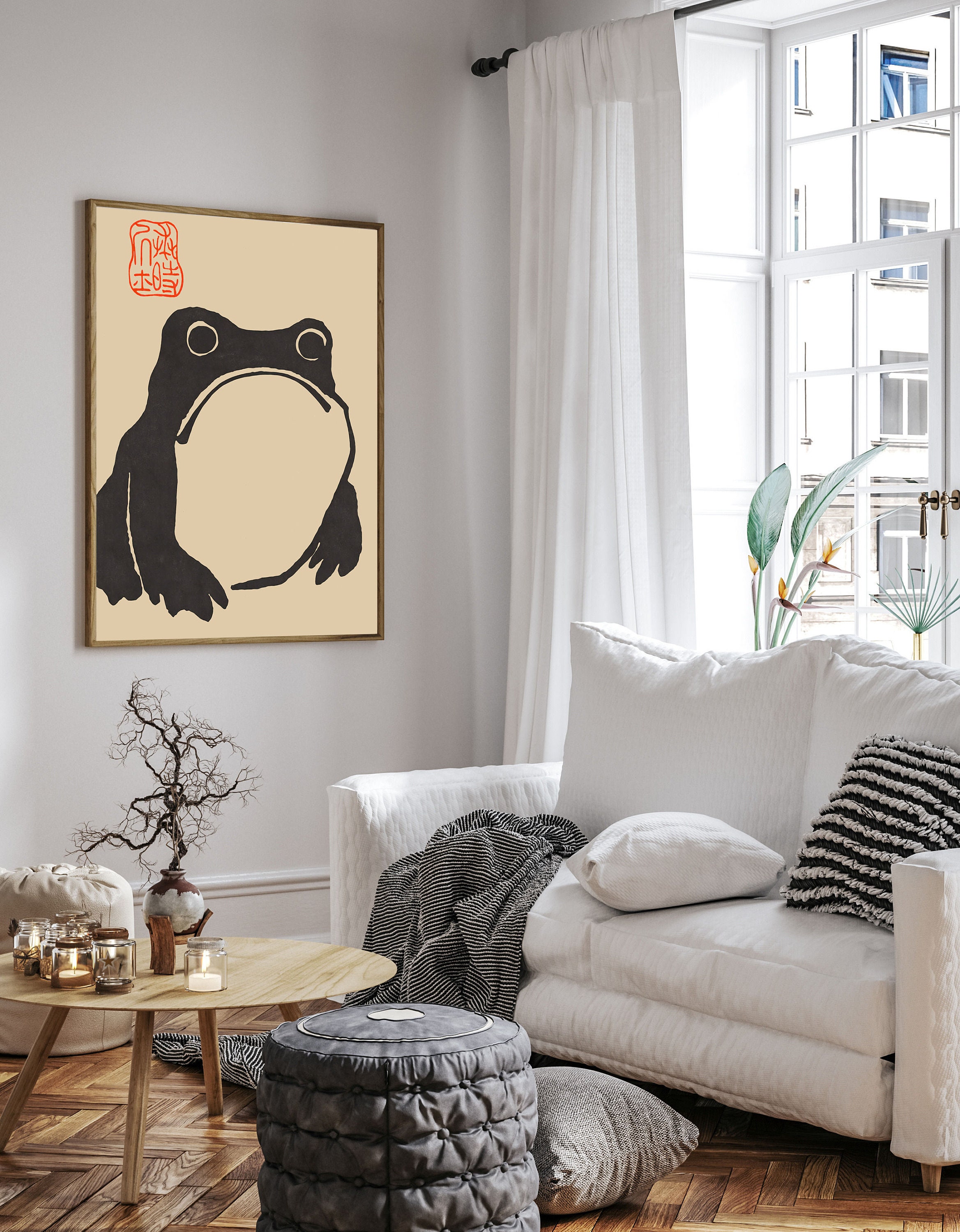 Matsumoto Hoji Frog Printmatsumoto Hoji Frog Poster Japanese - Etsy