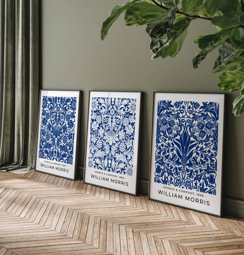 SET OF 3 William Morris Posters William Morris Print William - Etsy