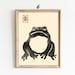 Set of 6 Matsumoto Hoji Frog Print, Matsumoto Hoji Frog Poster ...