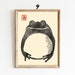 Set of 6 Matsumoto Hoji Frog Print, Matsumoto Hoji Frog Poster ...
