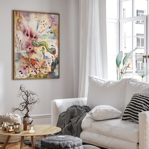 Salvador Dali the Snake and the Apple Print, Salvador Dali Exhibition ...