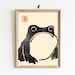 SET OF 3 Matsumoto Hoji Frog Print,matsumoto Hoji Frog Poster, Japanese ...