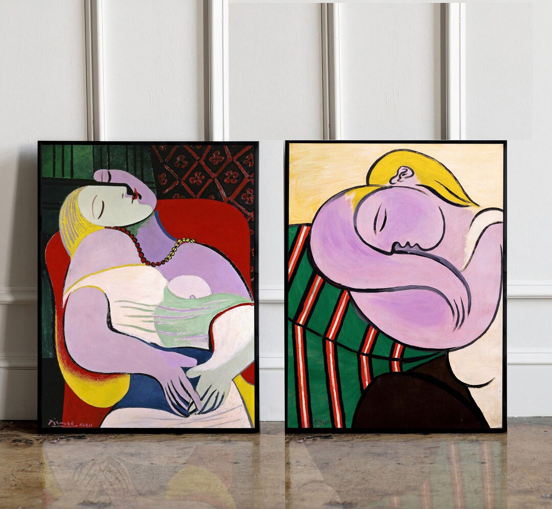 SET OF 2 Pablo Picasso Exhibition Posters, Pablo Picasso Exhibition ...