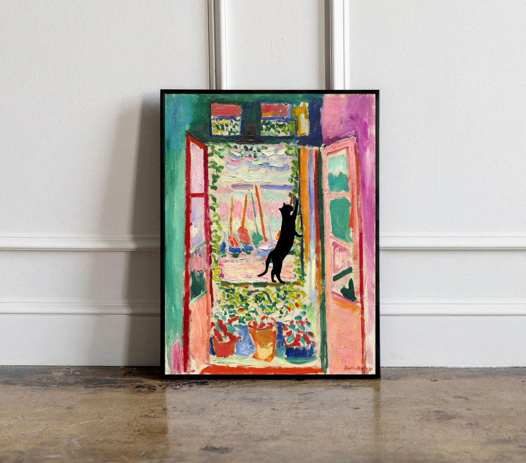 Henri Matisse Poster, Open Window Poster, Matisse Wall Art, Henri ...