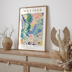 Set of Henri Matisse Exhibition Poster, Henri Matisse Exhibition Print ...