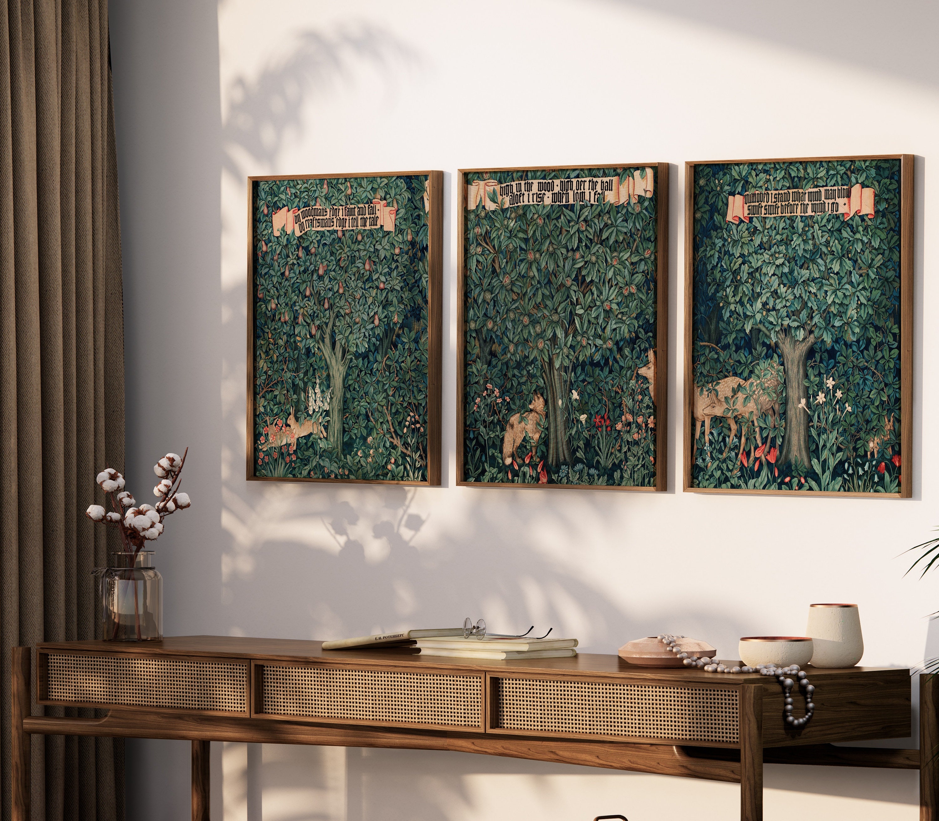 SET OF 3 William Morris Posters, William Morris Print, William Morris ...
