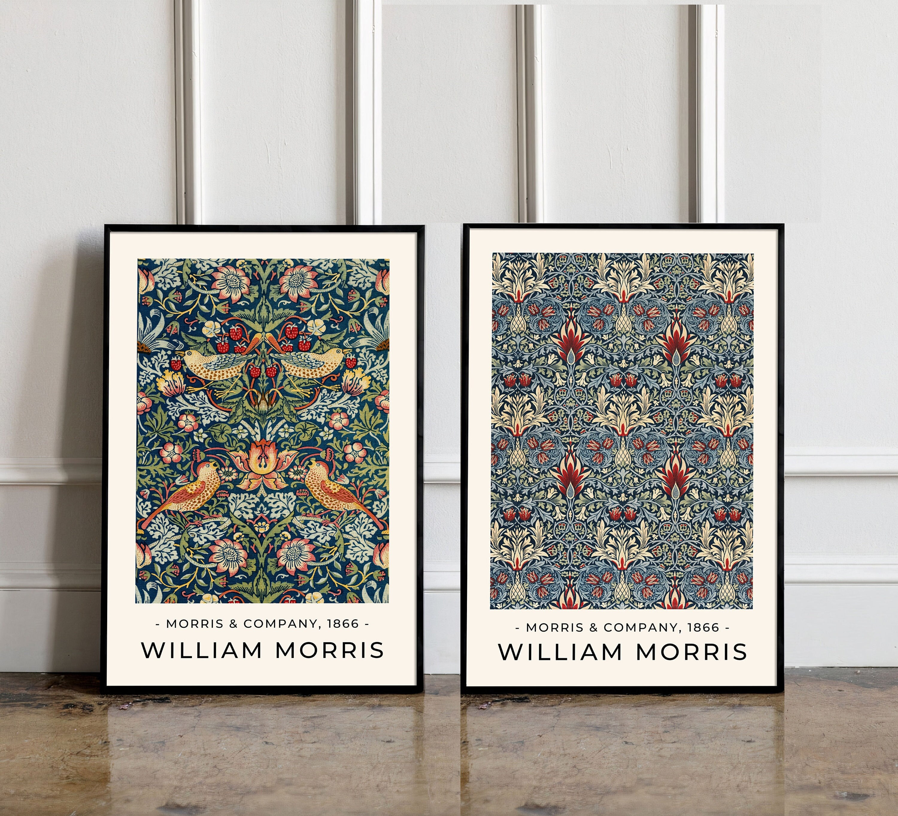 SET OF 2 William Morris Posters William Morris Print William - Etsy