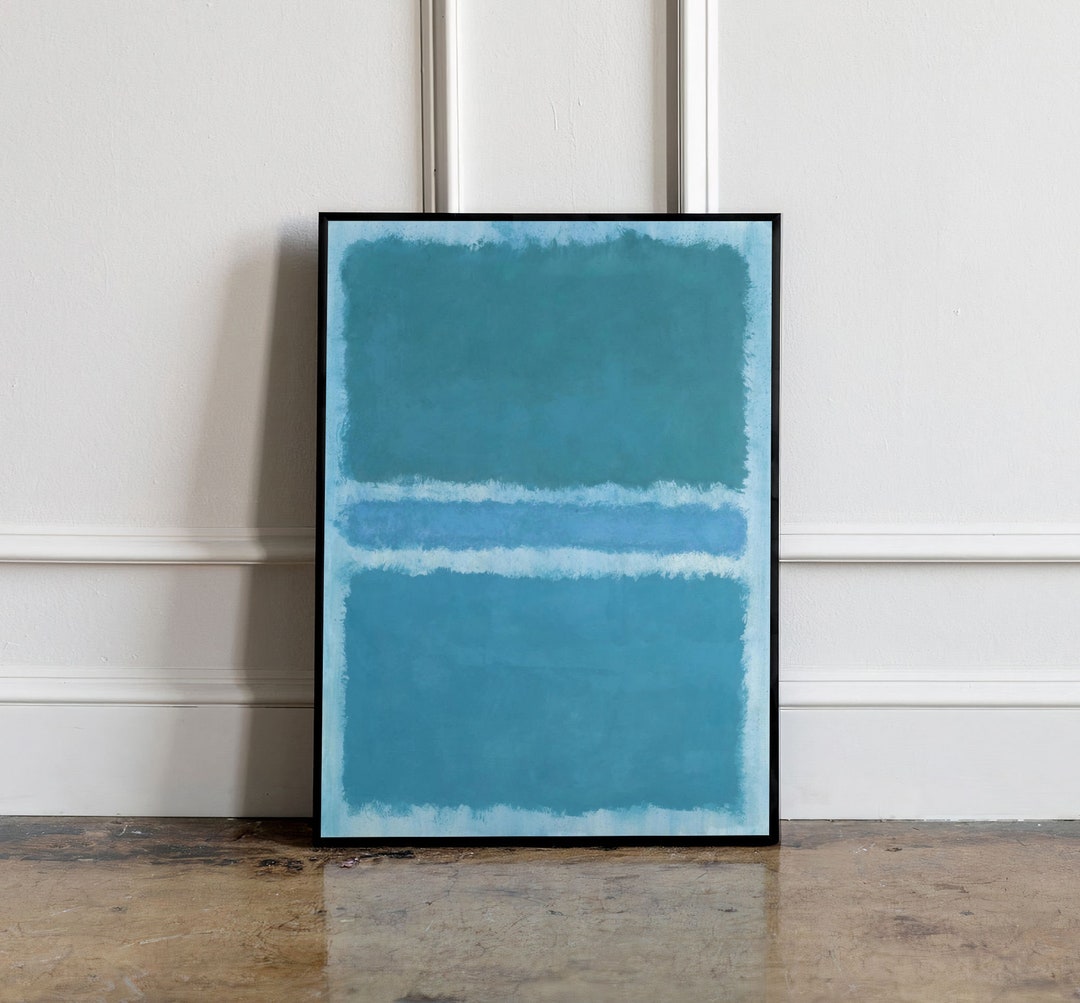 Mark Rothko Exhibition Poster, Mark Rothko Art Print, Abstract Art ...