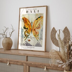 Salvador Dali Poster Set, Salvador Dali Exhibition Print, Salvador Dali ...