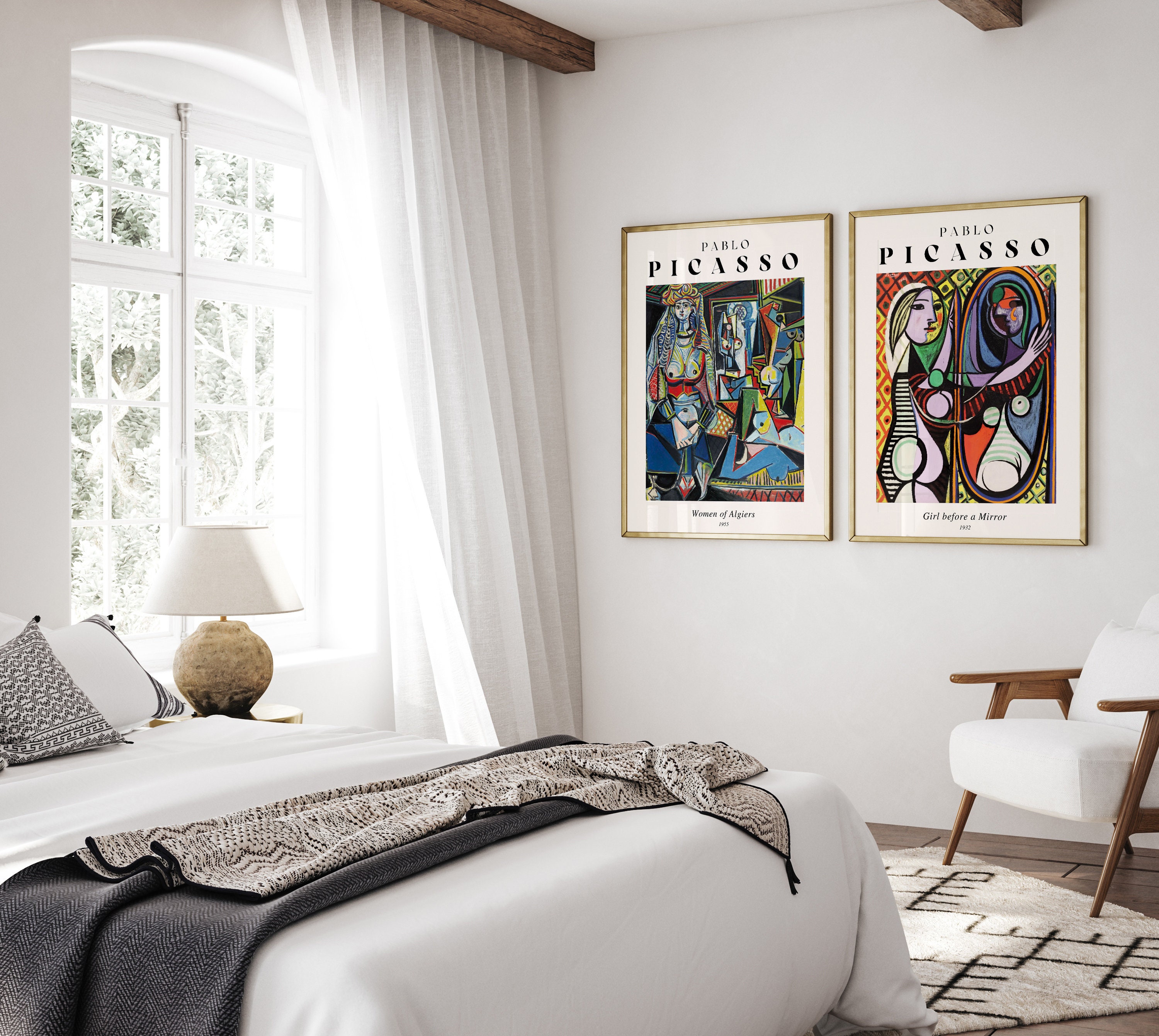 SET OF 2 Pablo Picasso Exhibition Posters, Pablo Picasso Exhibition ...