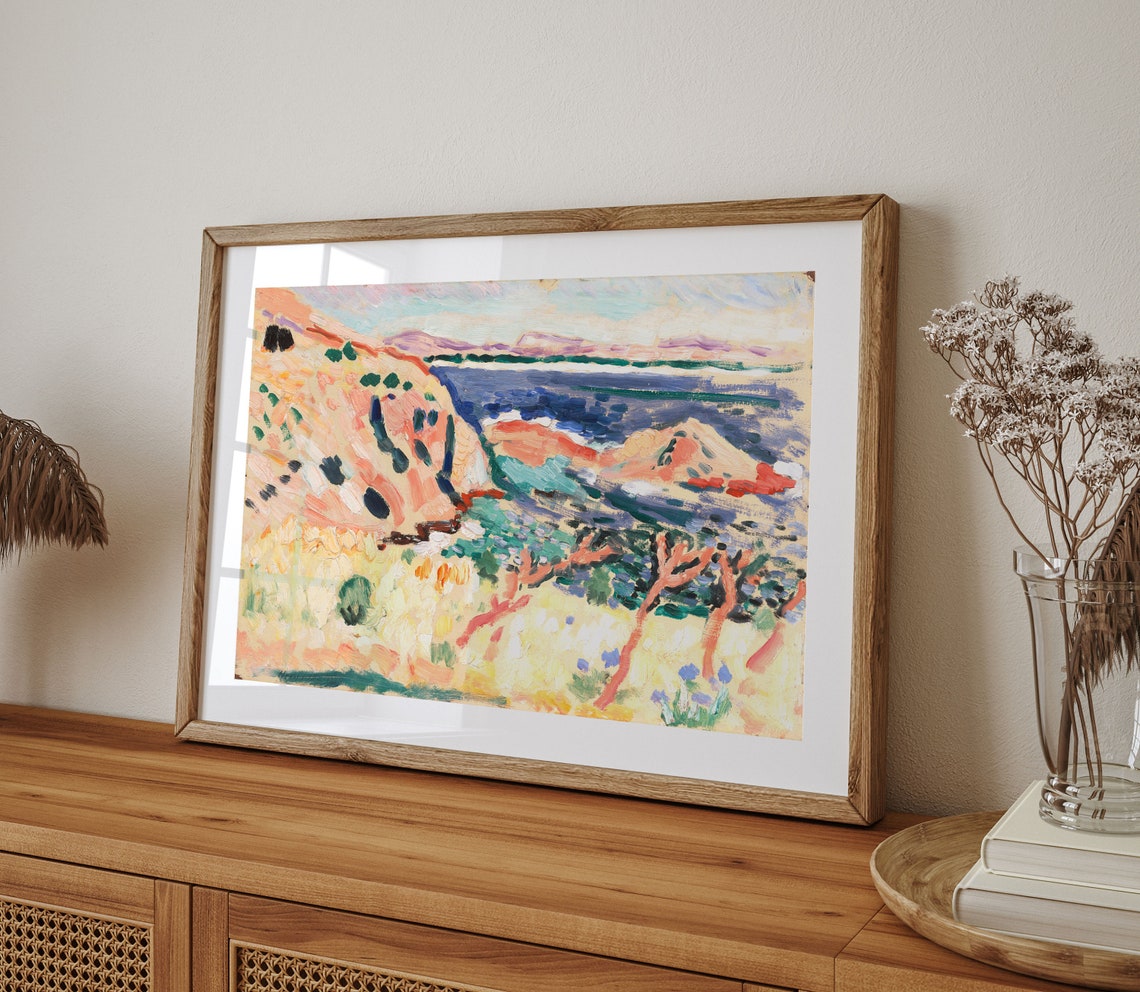 Henri Matisse Marine Seascape Poster, Henri Matisse Exhibition Print ...
