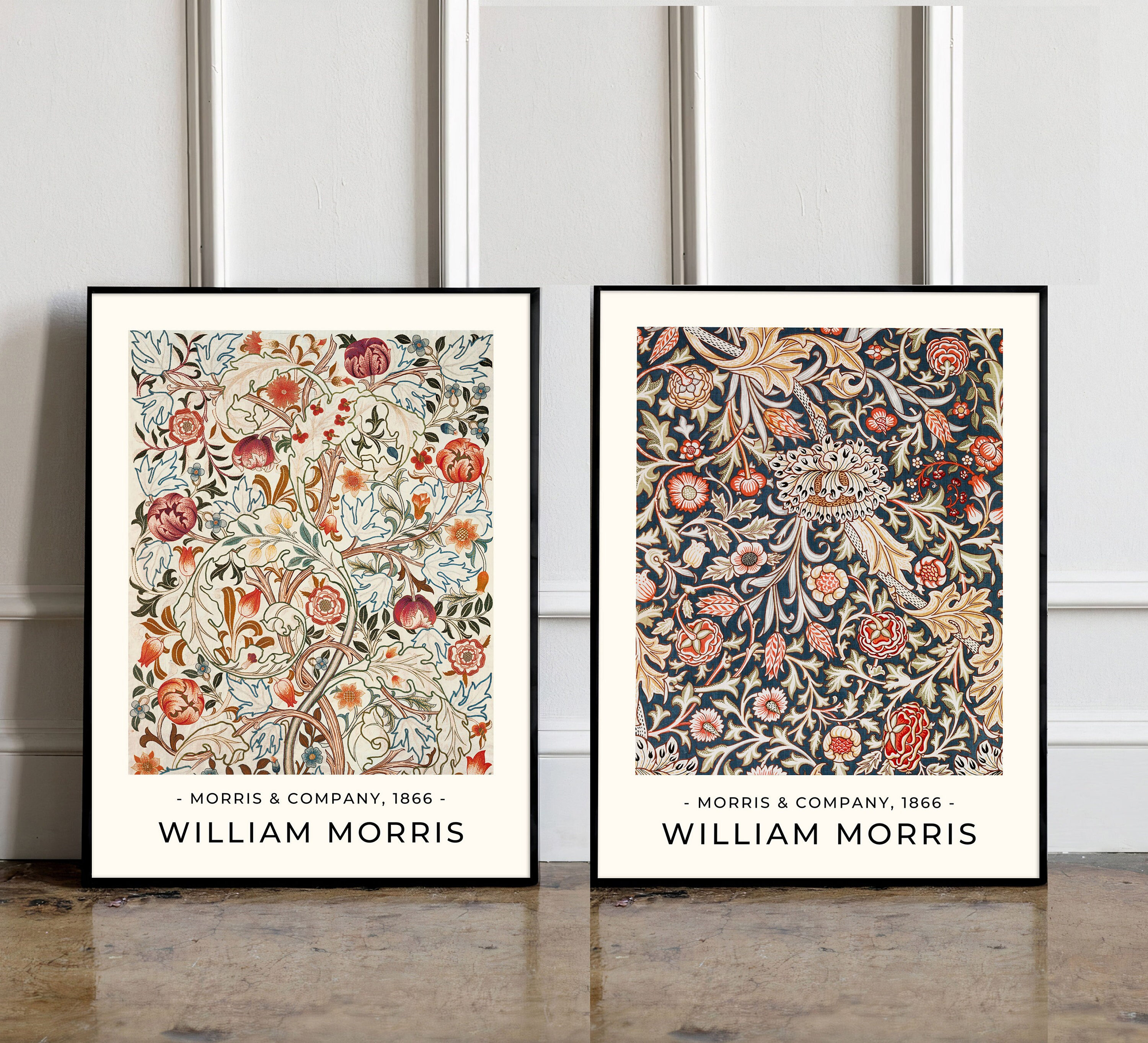 SET OF 2 William Morris Posters William Morris Print William - Etsy