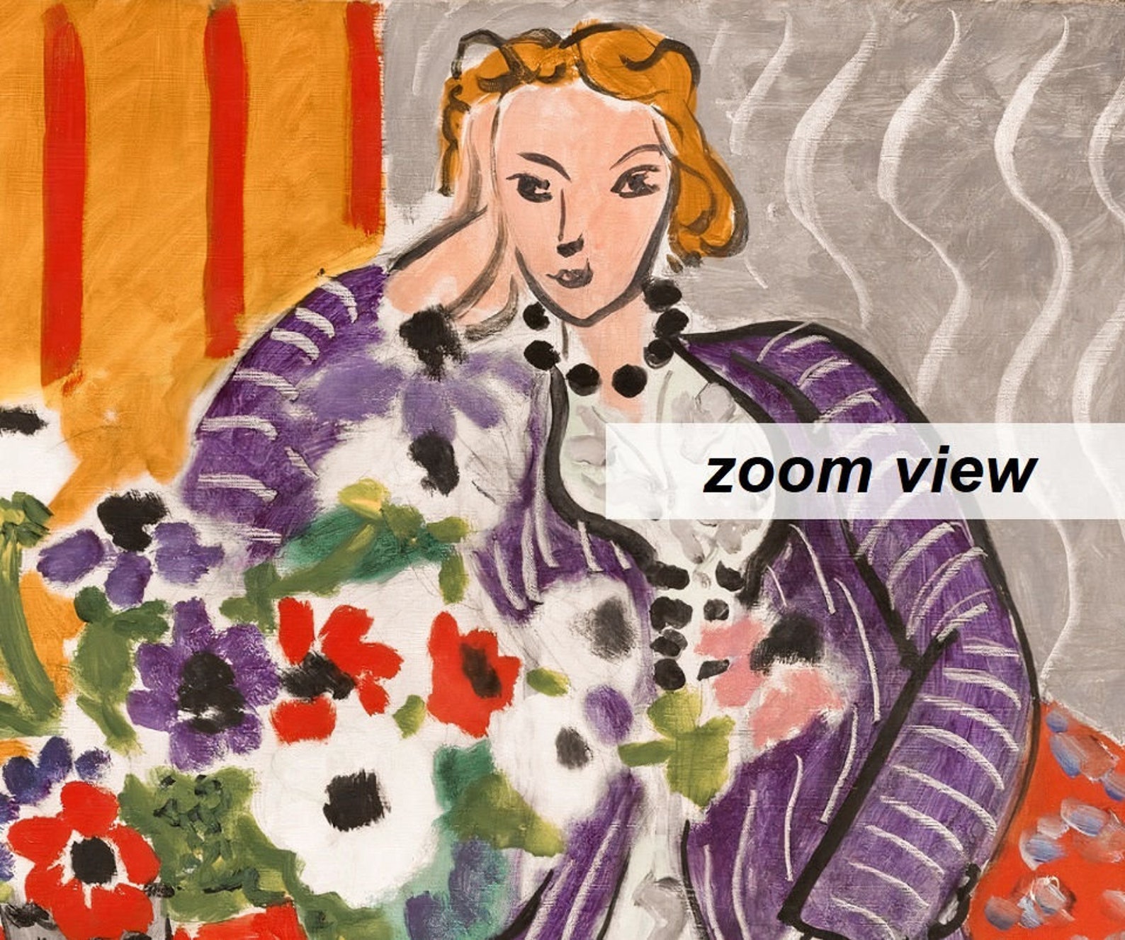 Henri Matisse Purple Robe and Anemones 1937 Poster Henri - Etsy