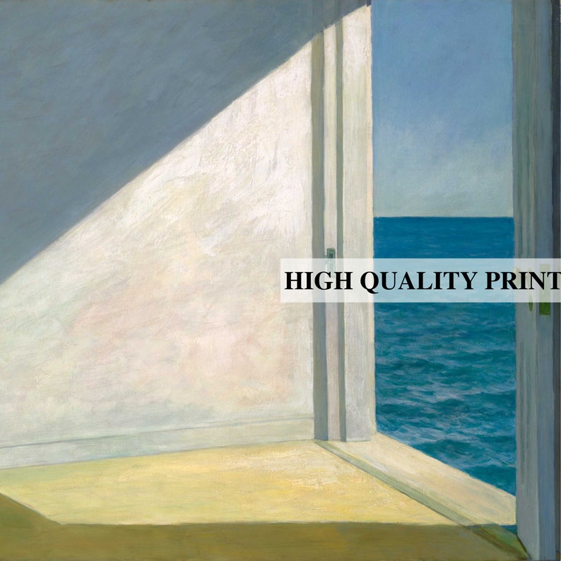 Edward Hopper Rooms by the Sea (1951) Poster, Edward Hopper Print ...