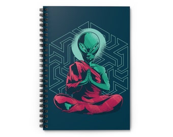 Alien Notebook - Etsy