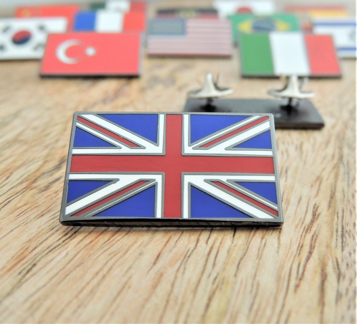 UK flag lapel pin Union Jack Union flag United Kingdom Flag | Etsy