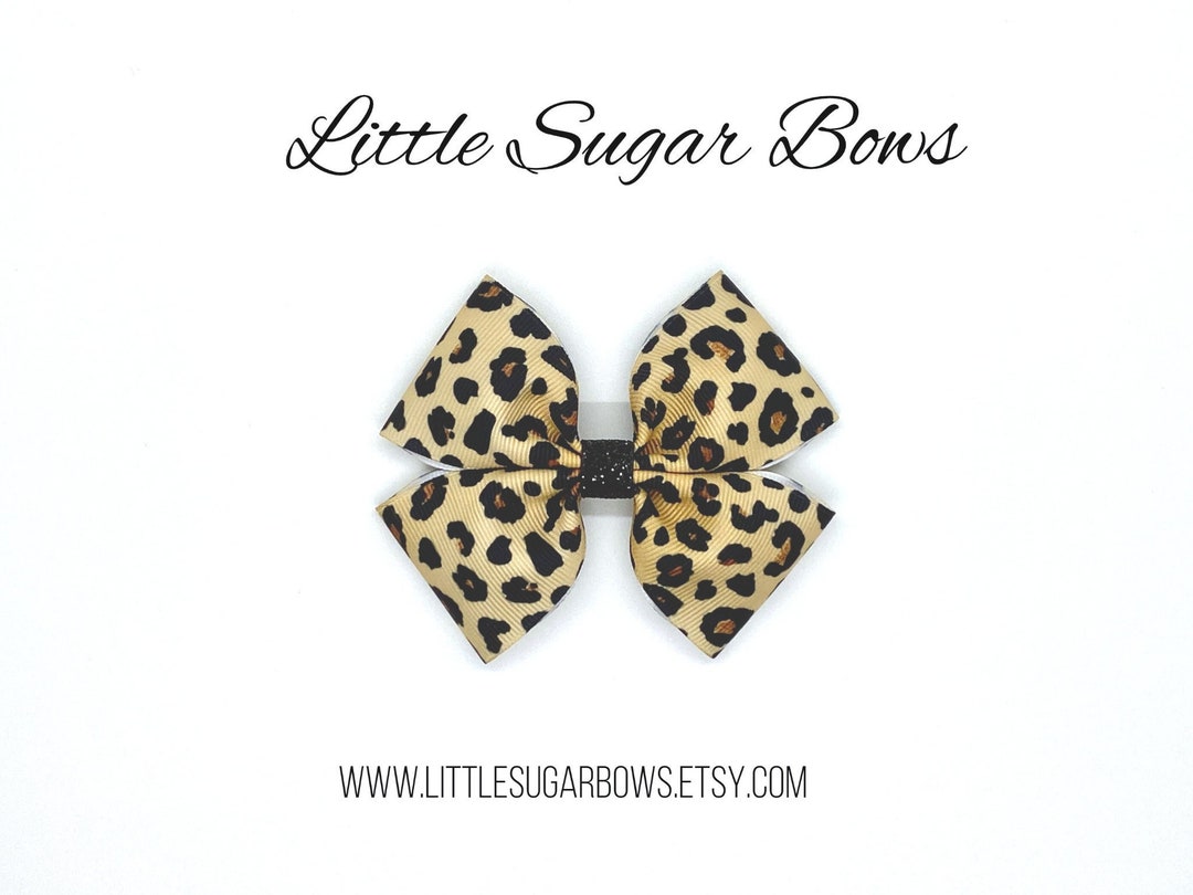 Cheetah Hair Bow, Cheetah Bow, Cheetah Girls Hair Bow, Baby Hair Bow ...