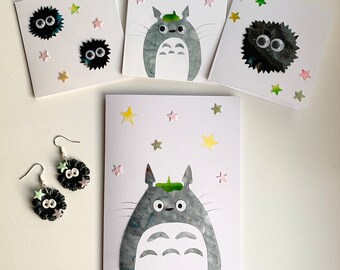 Totoro Card - Etsy UK