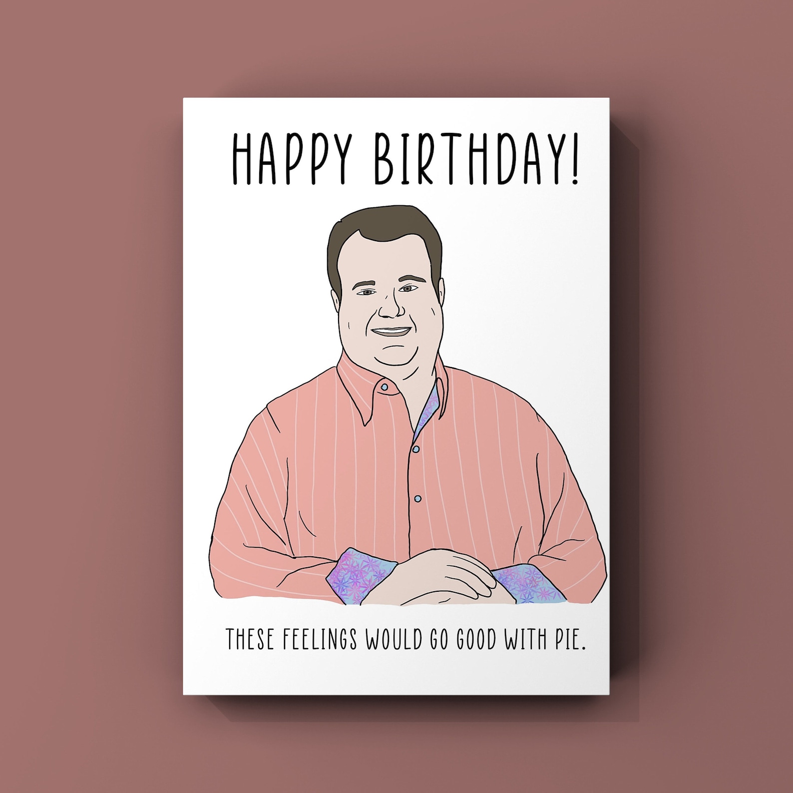 Limited Edition Modern Family Themed Birthday Cards in A6! Cam / Gloria ...