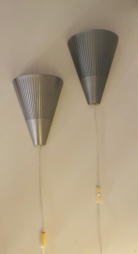 Vintage Wall Lamp Klyka V 9811 From Ikea From 90's Silver metal - Etsy