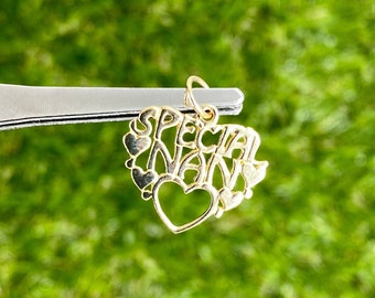 Gold Nan Pendant - Etsy