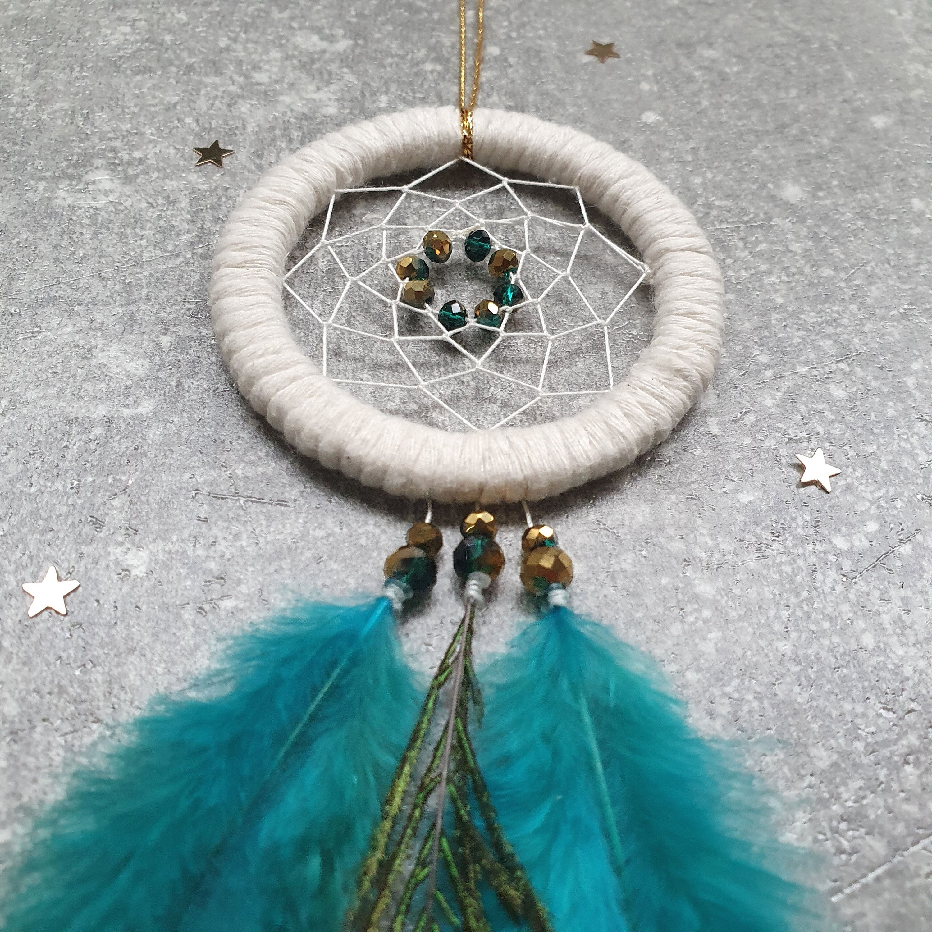 Peacock Dream Catcher Dreamcatchers for Car Boho Car - Etsy Canada