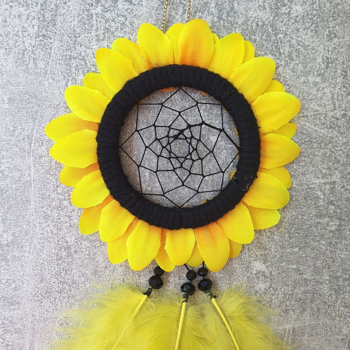 Sunflower Car Accessories Sunflower Car Charm Small Dream - Etsy