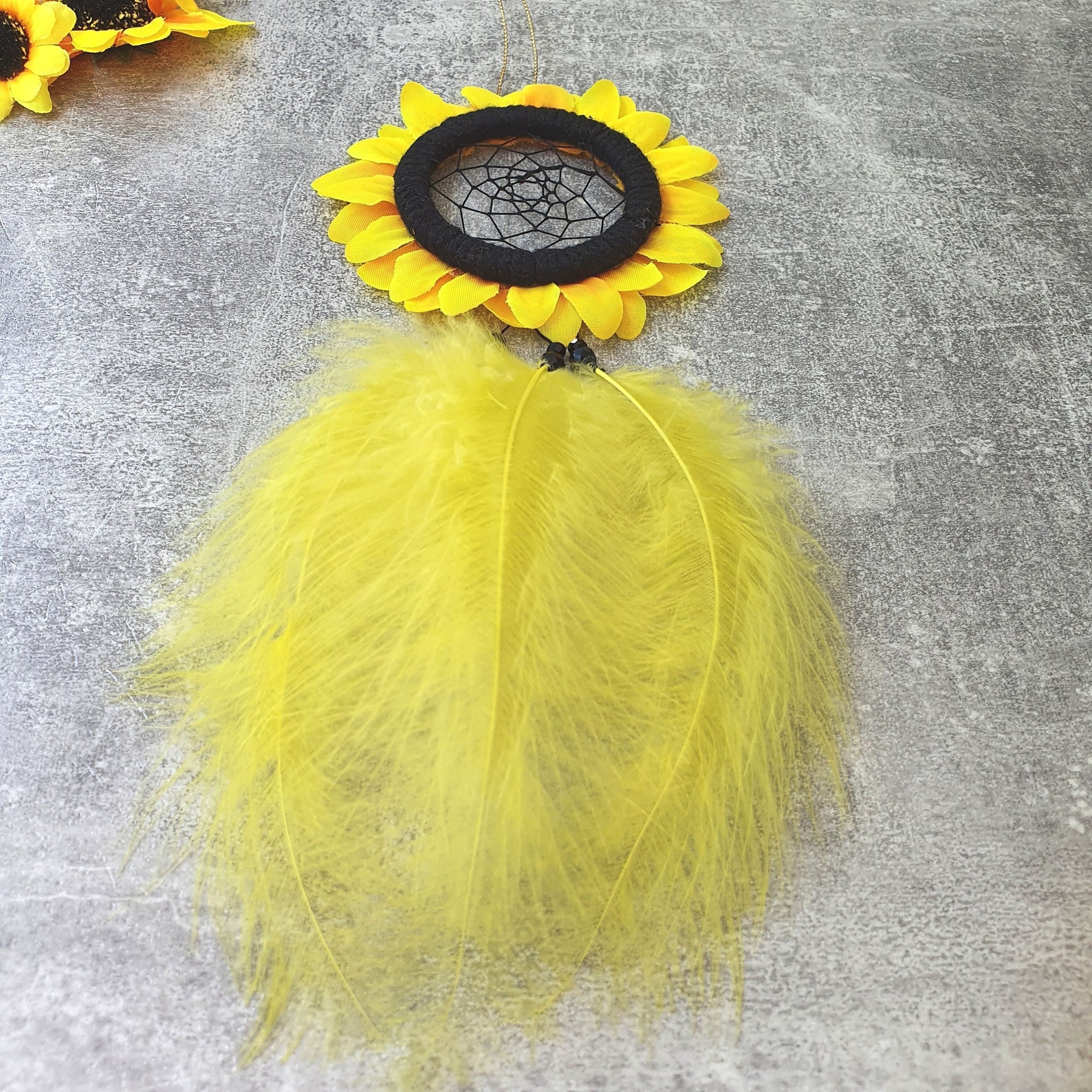Sunflower Car Accessories Sunflower Car Charm Small Dream - Etsy