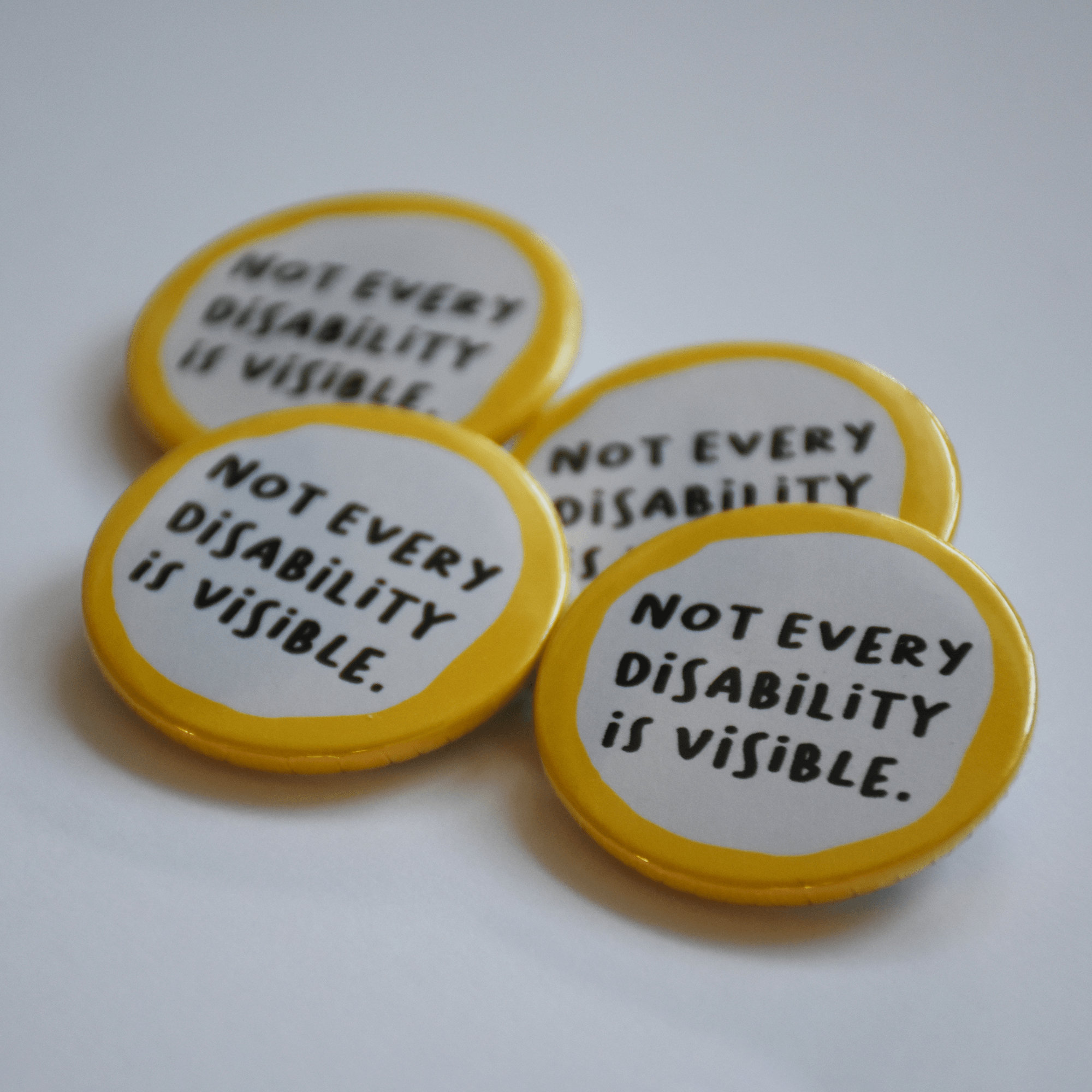 Hidden Disabilities Pin Badges Visual Impairment - Etsy UK