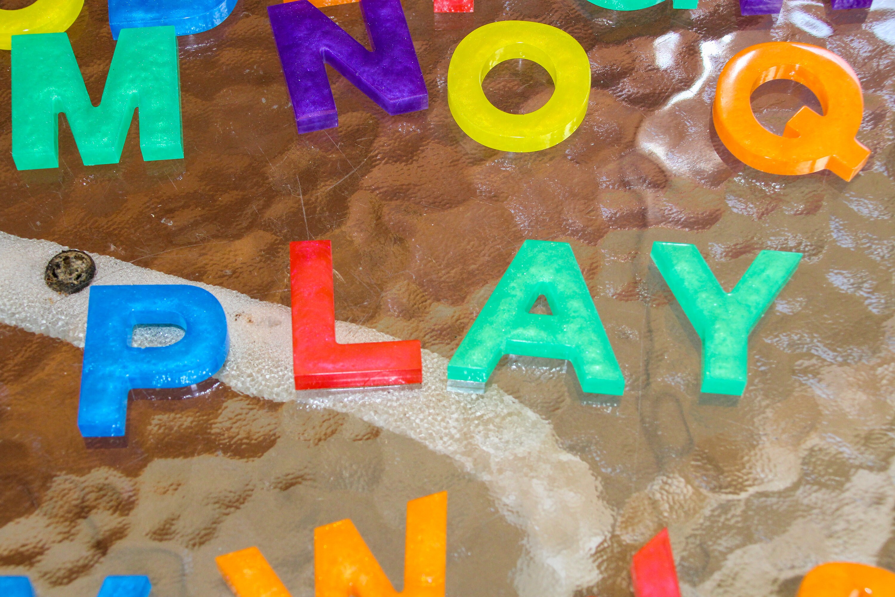 Shimmer Rainbow Alphabet & Numbers Set - Etsy