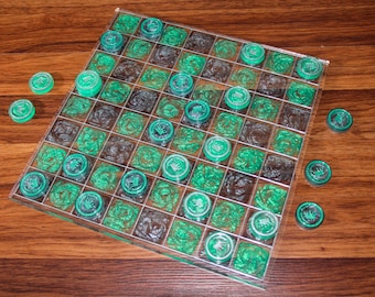 Create Your Own Checkers Set Any Design and Color, Custom 3D Printed ...