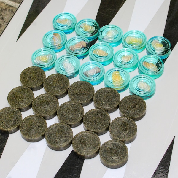 Backgammon Resin Mold - Etsy