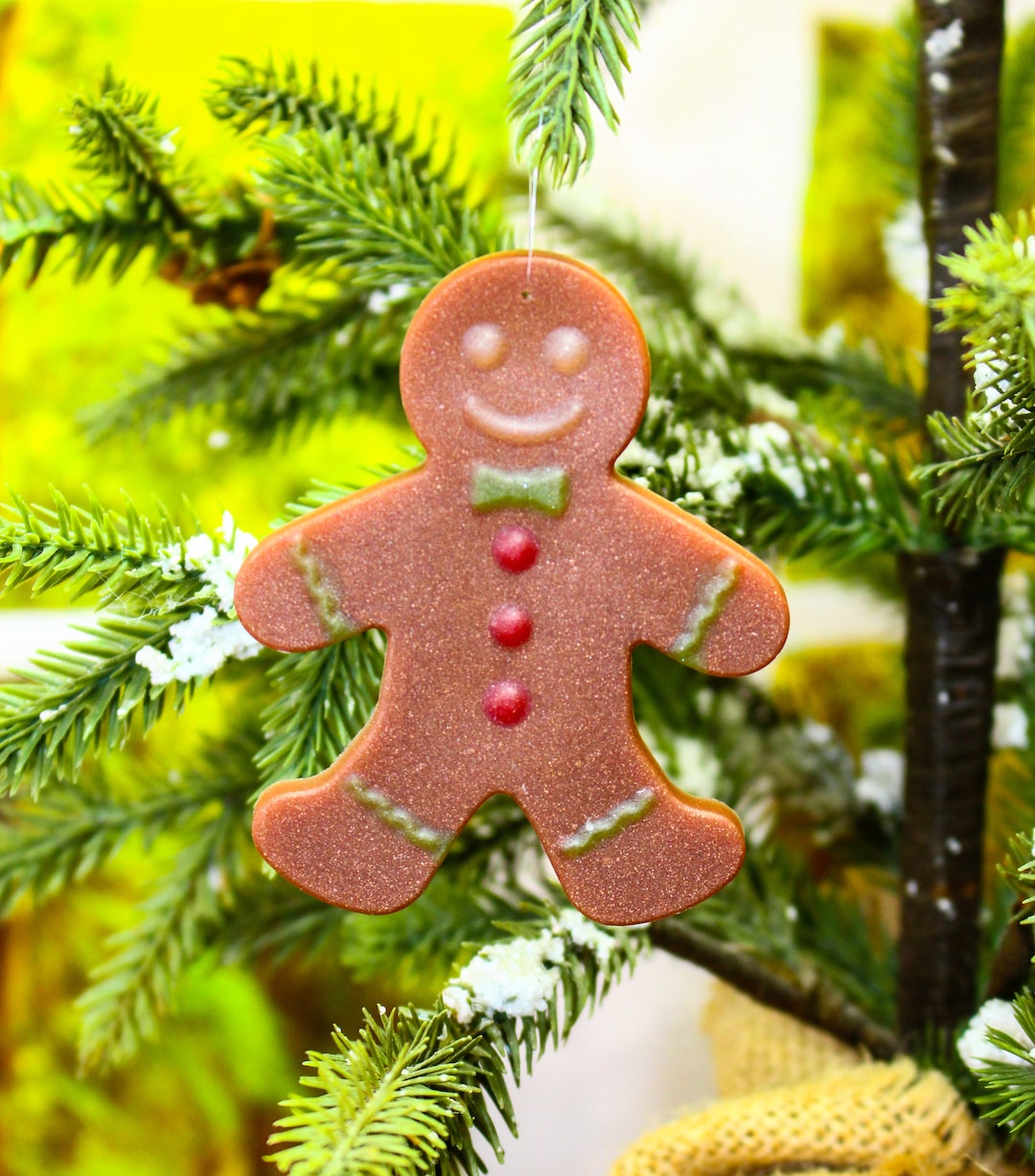 Gingerbread Man Ornament - Etsy