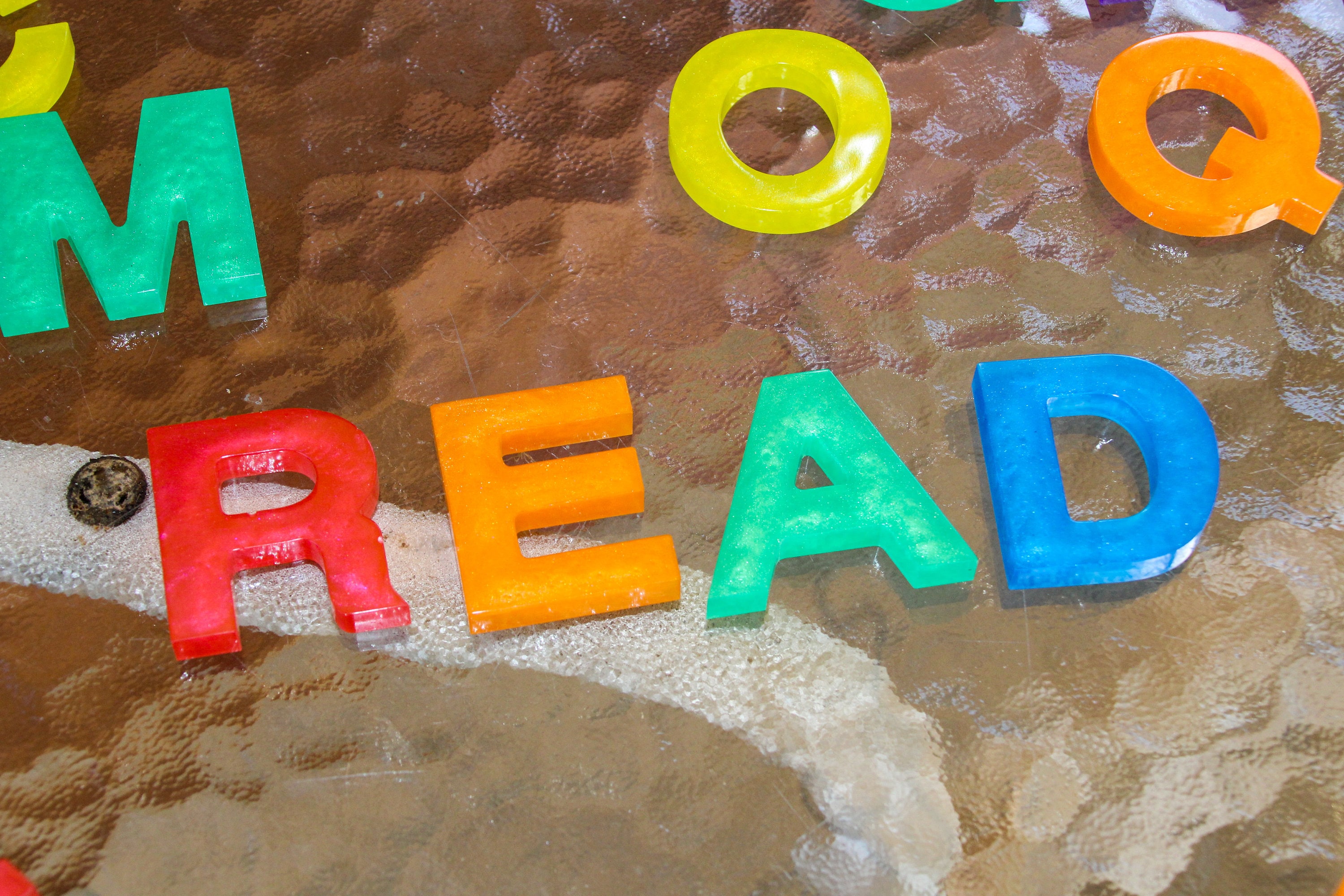 Shimmer Rainbow Alphabet & Numbers Set - Etsy