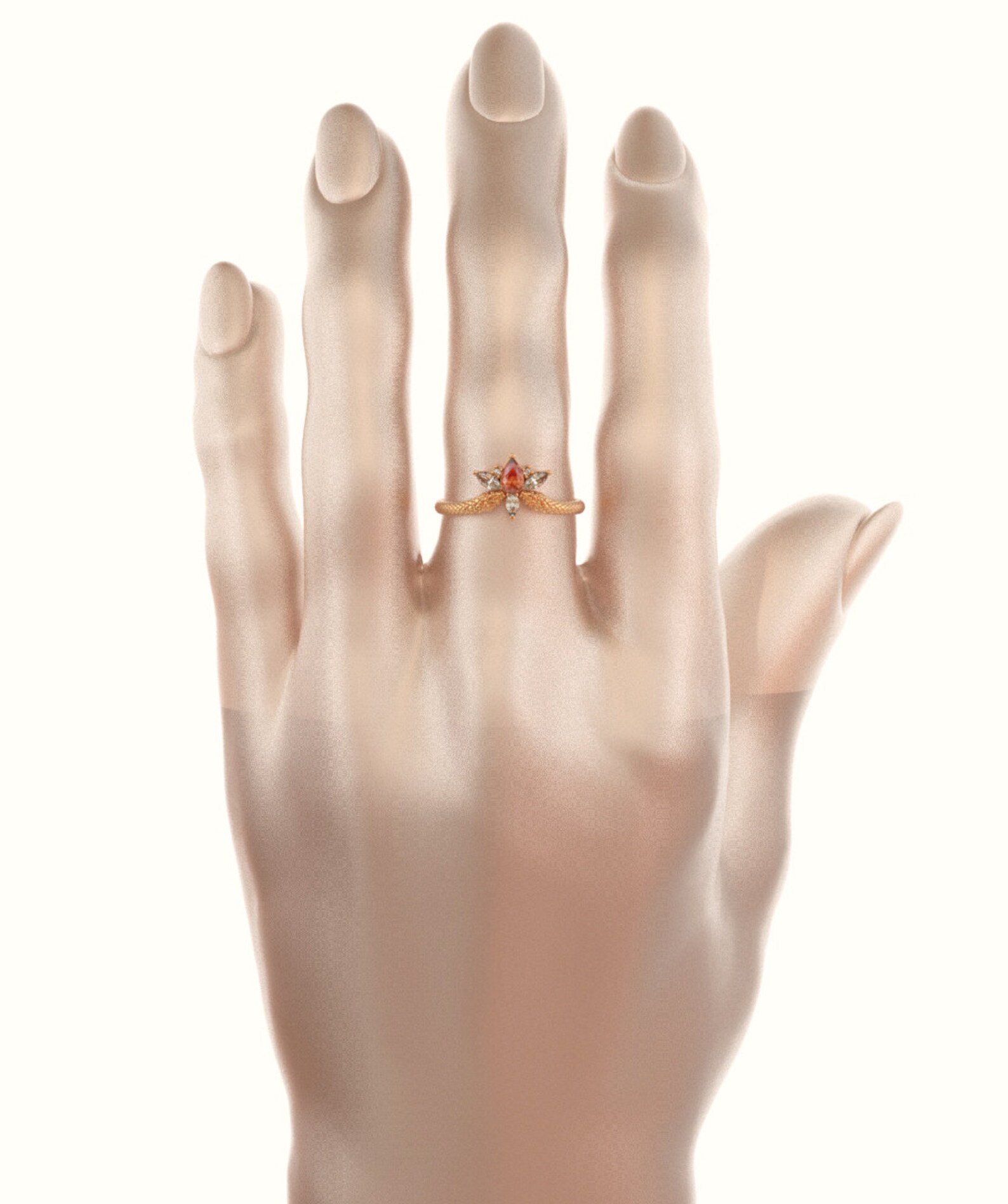 Double Snake Ringsnake Ring Womensnake Engagement - Etsy