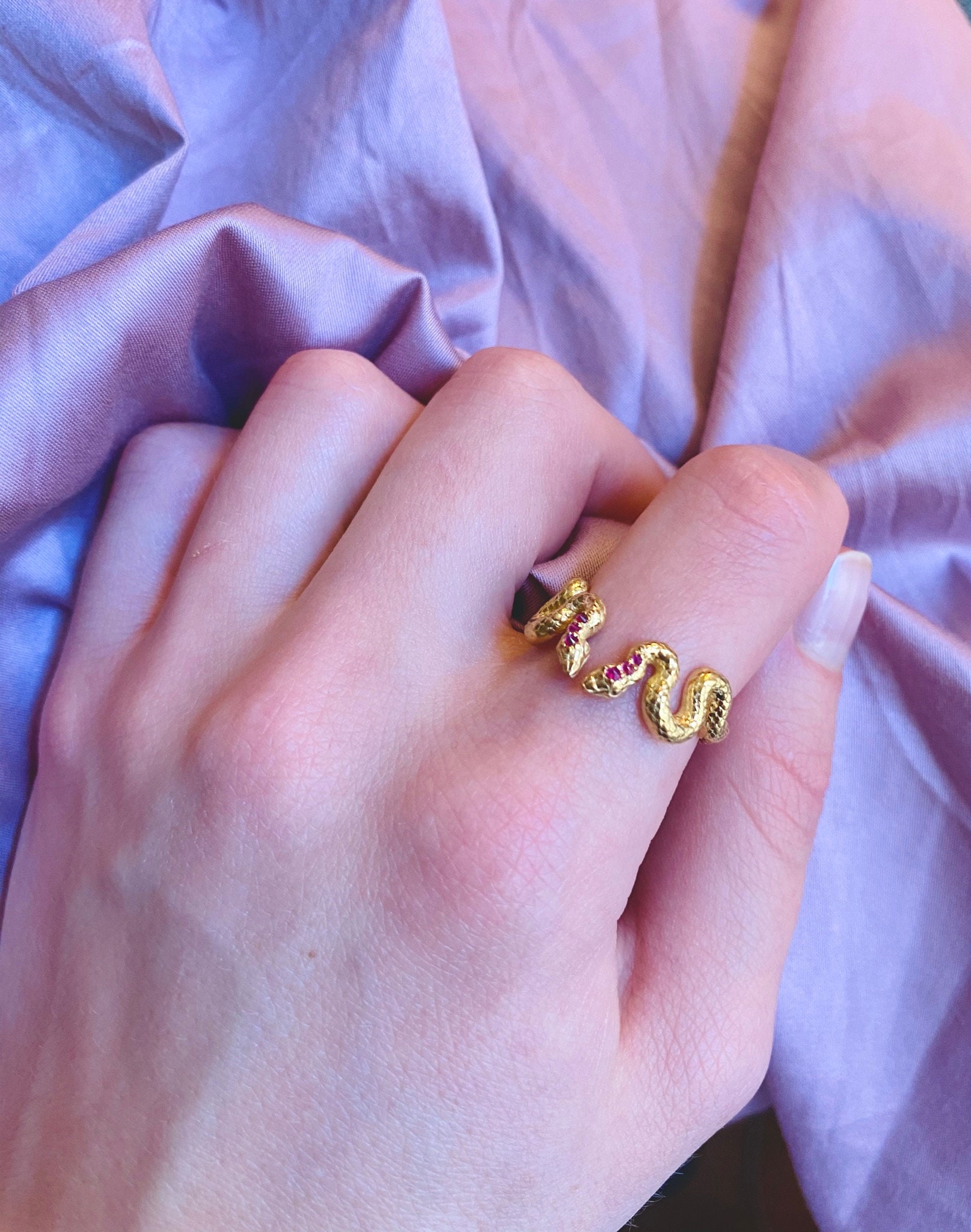 Double Snake Ring,antique Snake Ring,wiccan Ring,wicca Ring,snake Ring ...