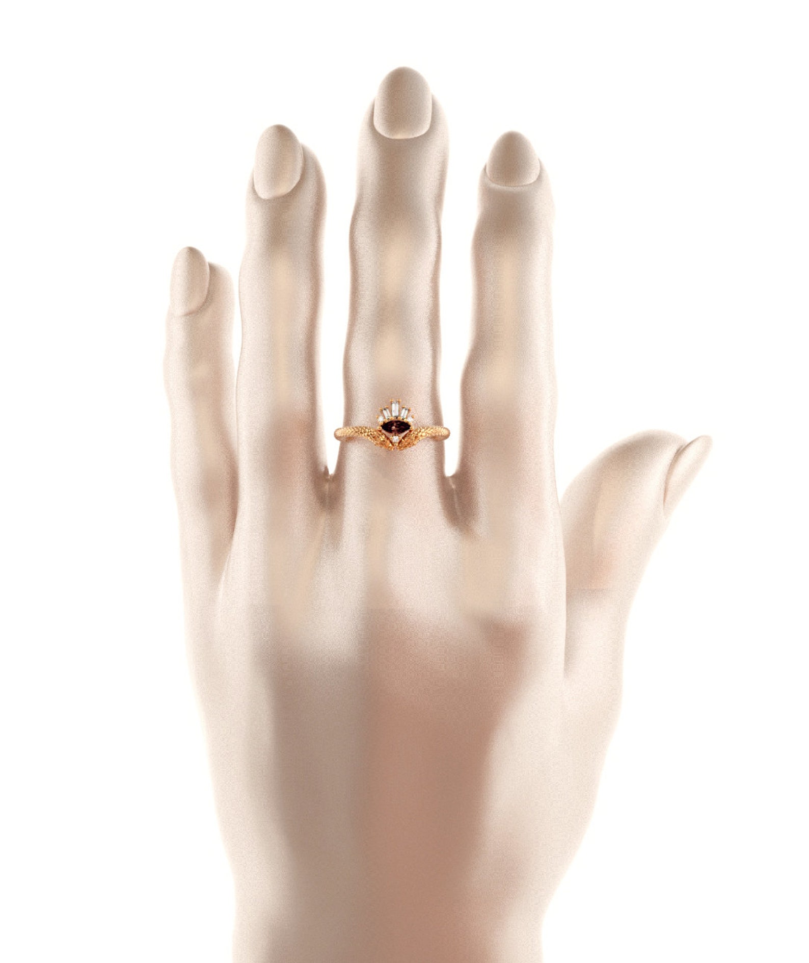 Wiccan Ring Gothic Jewelry Set Dragon Scale Ring Snake - Etsy