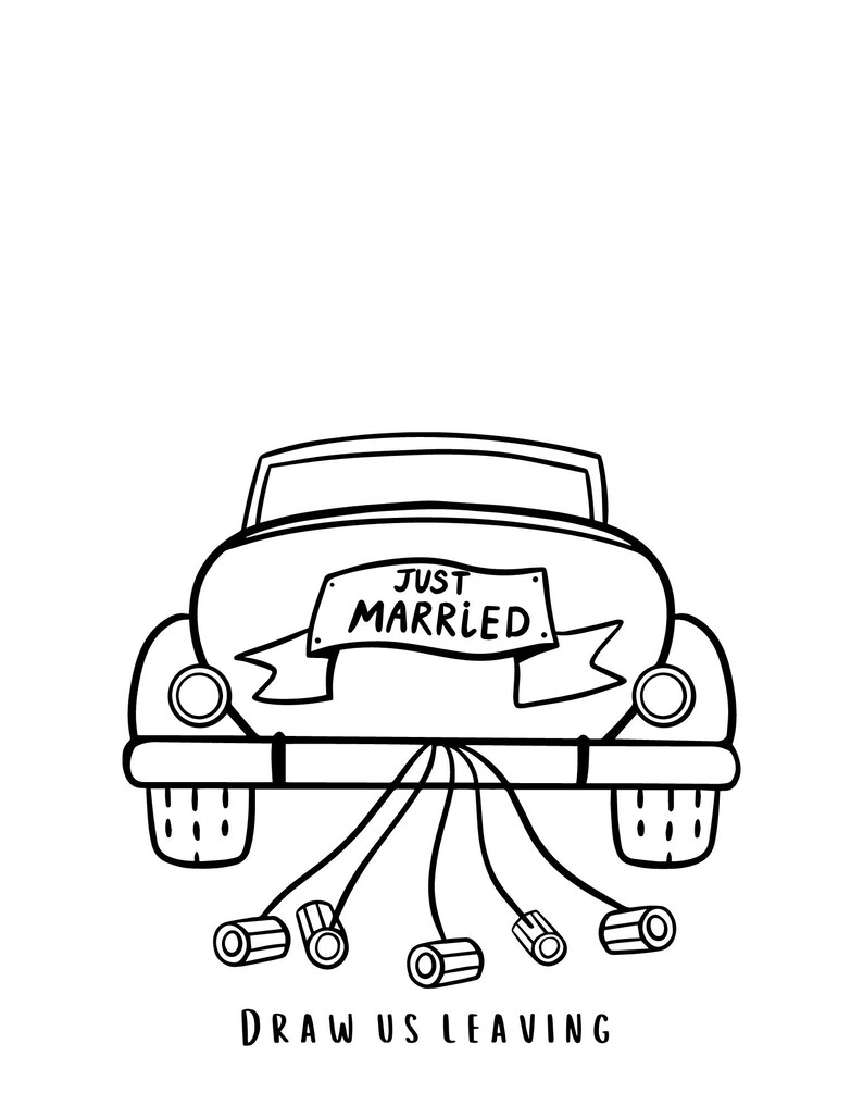 Wedding Kids Coloring Pages - Etsy