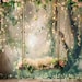 Newborn Digital Backdrop - Fairytale Swing - Etsy