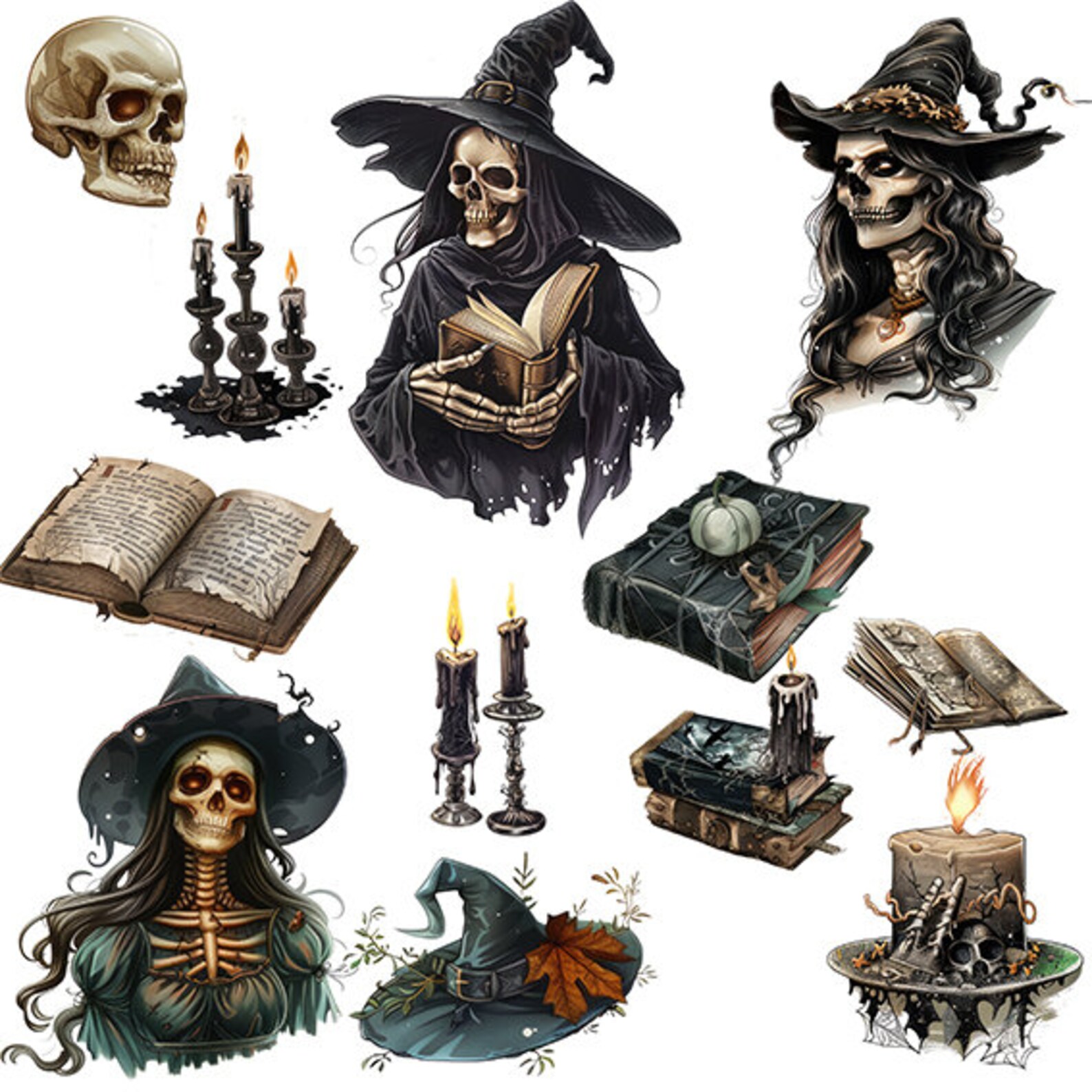 Spellbook PNG - High Resolution PNG Clip Art - COMMERCIAL Use - Etsy