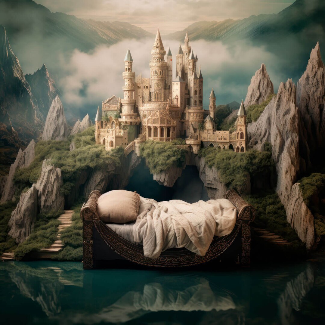 Newborn Digital Backdrop - Magical Wizard Digital Background - Etsy