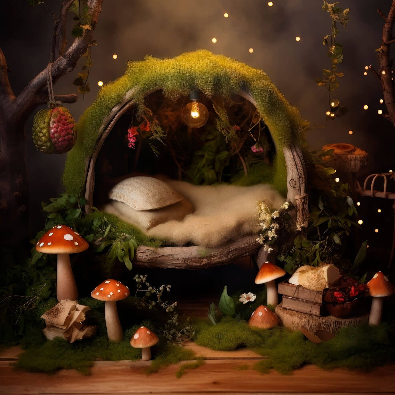 Newborn Digital Backdrop Whimsical Magical Fairytale - Etsy