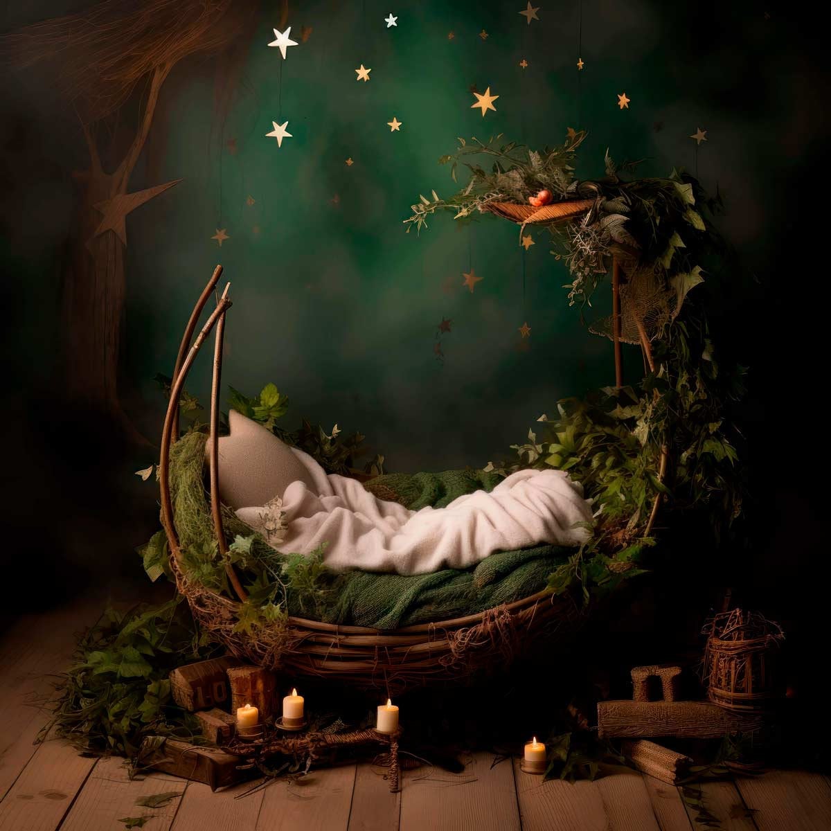 Newborn Digital Backdrop Whimsical Swing Digital Background - Etsy