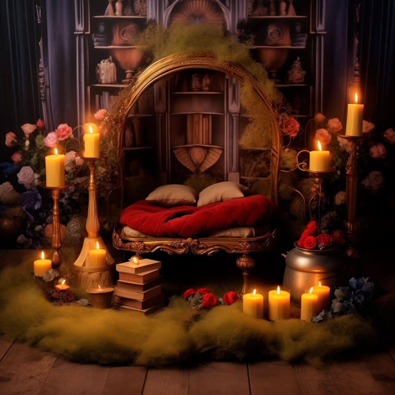 Newborn Digital Backdrop Whimsical Magical Fairytale - Etsy