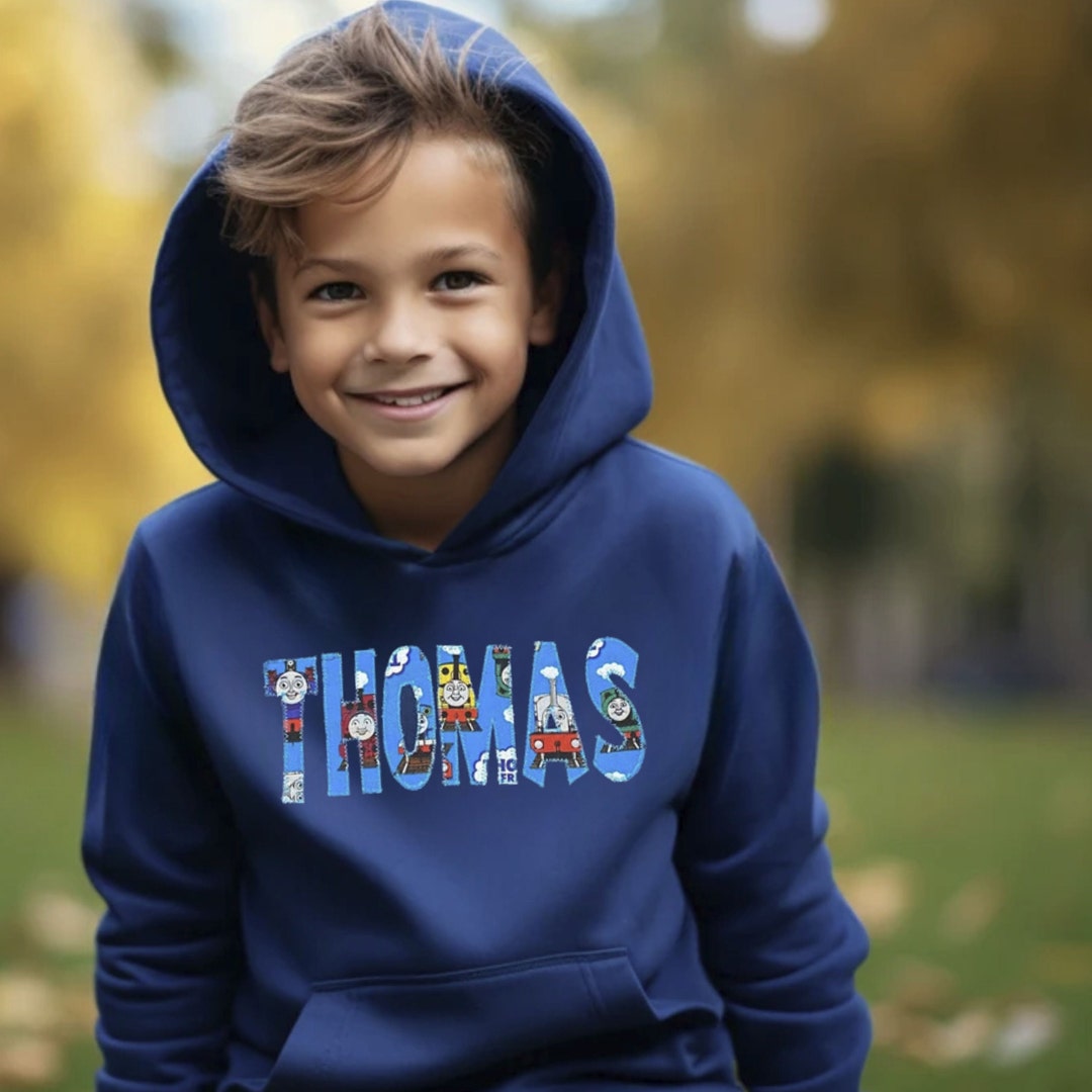 YOUTH Thomas the Train Hoodie Custom Sweatshirt Youth Sweatshirt Thomas ...