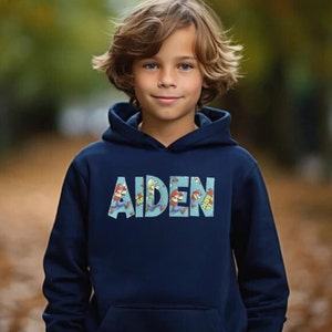 Custom Super Mario Brothers HOODY Youth and Adult Mario Bros Sweater - Etsy