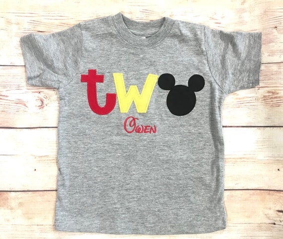 Mickey Mouse 2nd Birthday Shirt