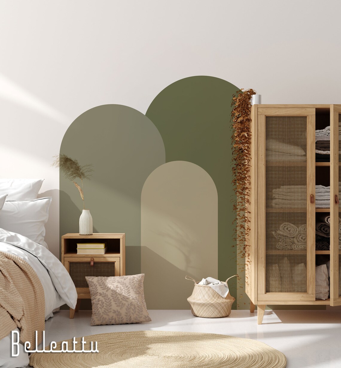 Arch Block Wall Decal / Arch Wall Sticker / Modern Wall - Etsy